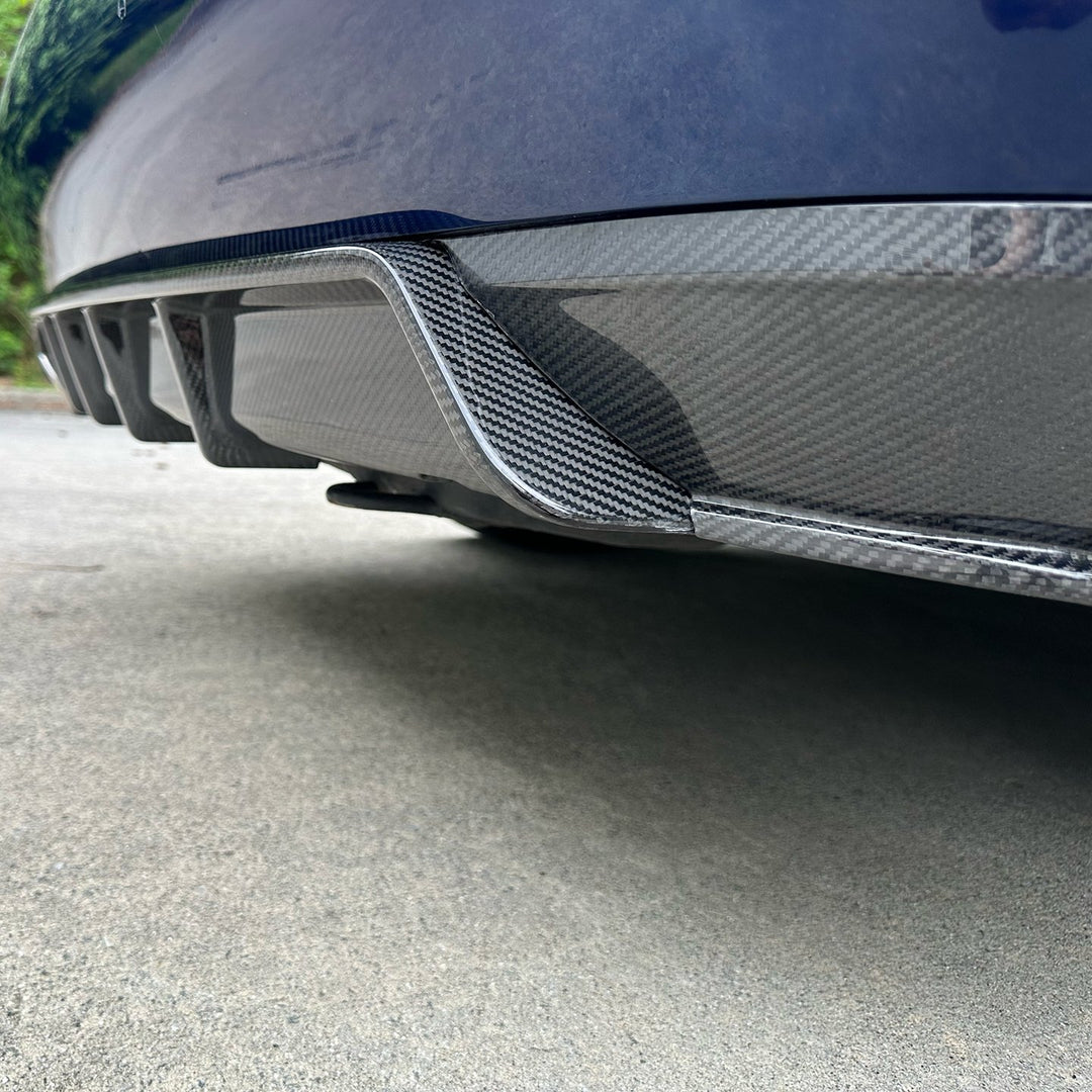 B5 AUDI A4/S4 SEDAN REAR CARBON FIBER DIFFUSER – EURO IMPULSE